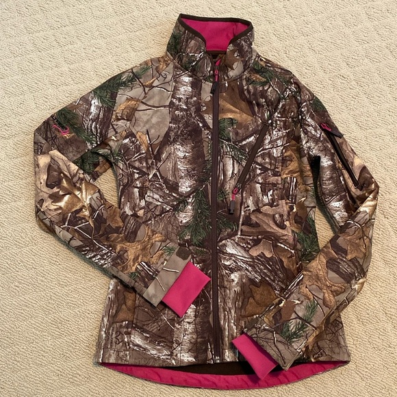Realtree | Jackets & Coats | Womens Camo And Pink Realtree Full Zip ...